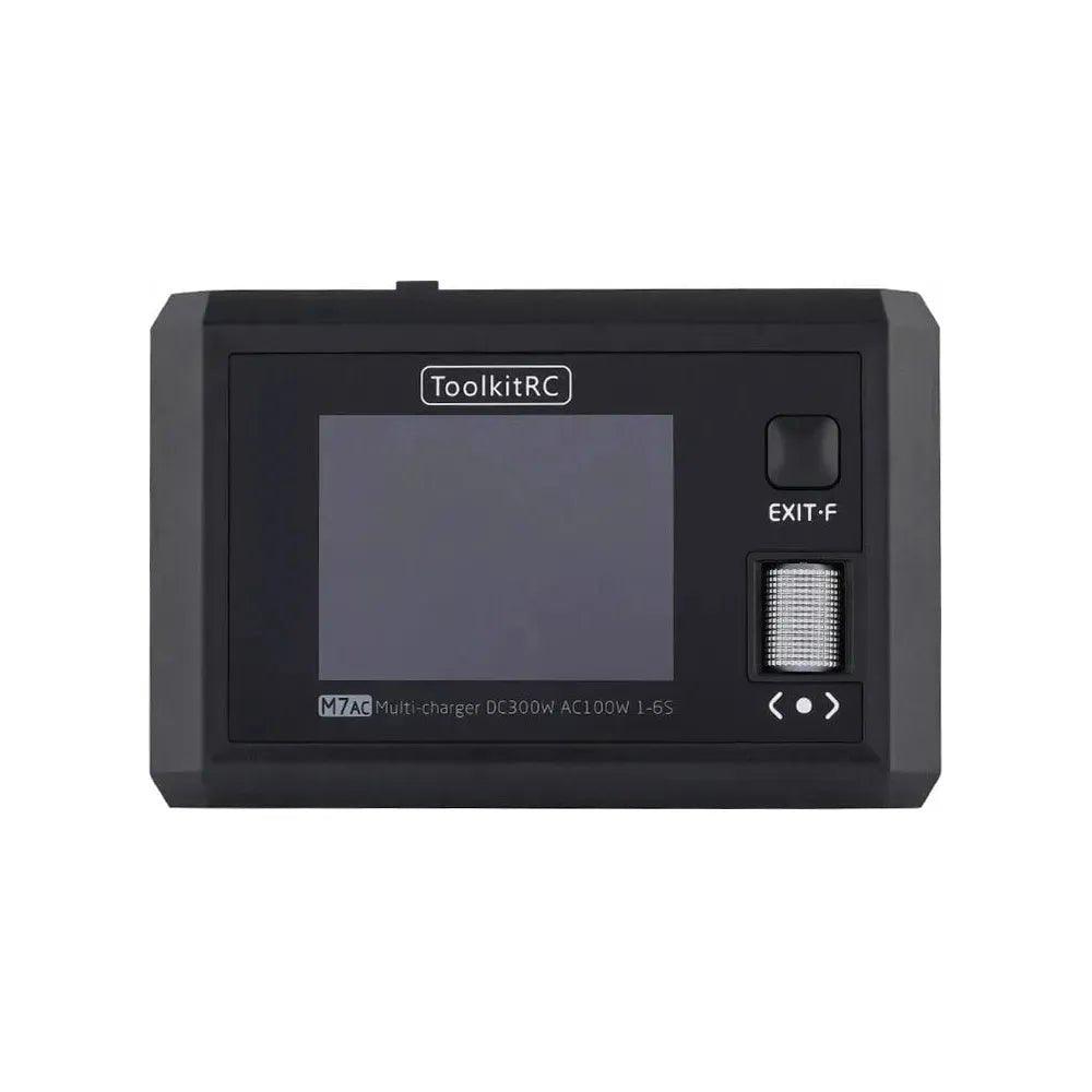 Cargador inteligente ToolKitRC M7 AC 200W 15A 2-6S DC con enchufe XT60