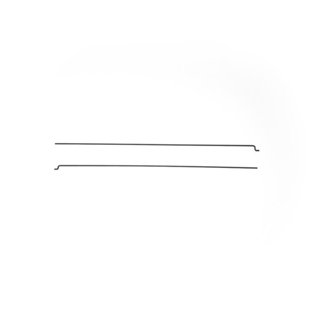 Steel Z-Bend 1.2mm Push Rod 2 Pack - Choose Your Length