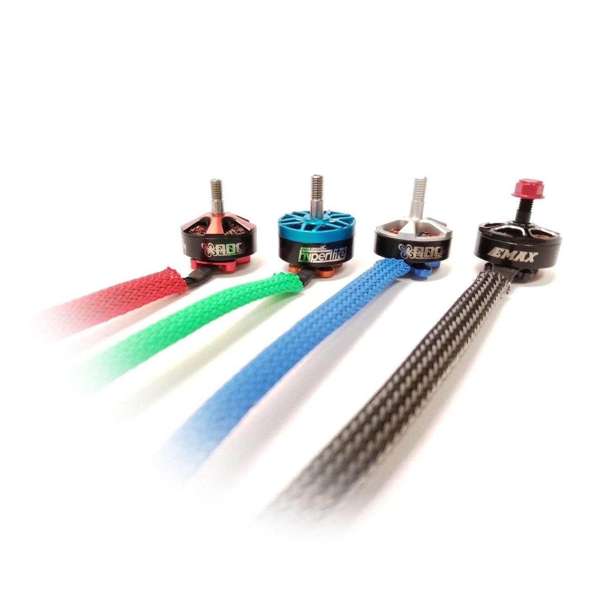 RDQ 3/8'' x 2ft. Braided Mesh Wire Wrap for ESC and Motor Wires